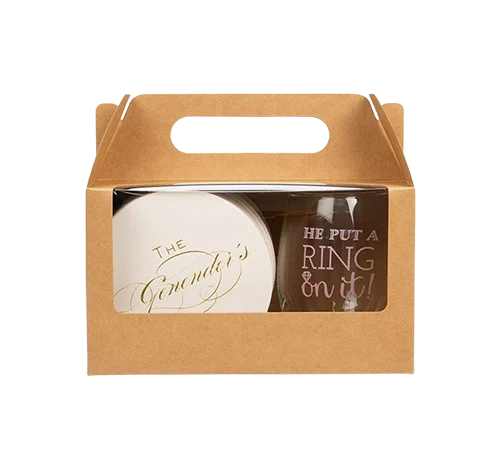 Kraft Paper Window Boxes | Custom Kraft Paper Window Boxes Wholesale